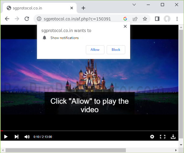 Remove SGPROTOCOL.CO.IN virus (Removal Guide) « Guide-How-To « Newest viruses and malware