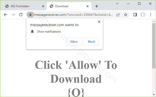 Remove MESSAGERECEIVER.COM virus (Removal Guide) « Guide-How-To « Newest viruses and malware