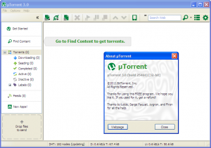 µTorrent « Μtorrent « Download Managers « System Software Research